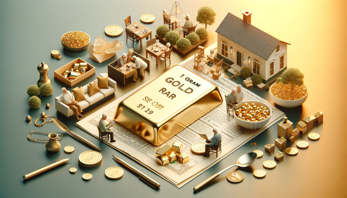 Seniors: Diversify Retirement with 1-Gram Gold Bars? – Investing Pioneers